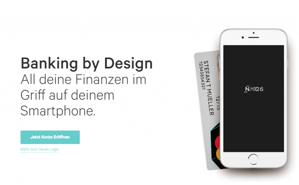 Number26: Vollbank, neuer Name (N26) und neue Produkte - Gratis Konto ...